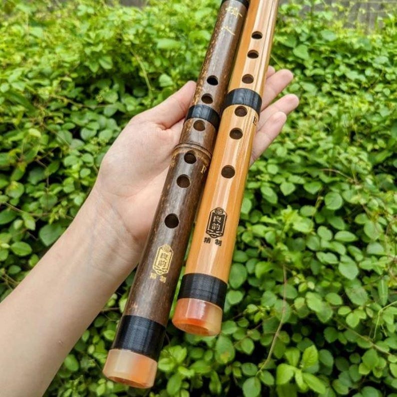 Chinese Bamboo Short Flute 6 Holes. Sound Standard to Match the Beat ...