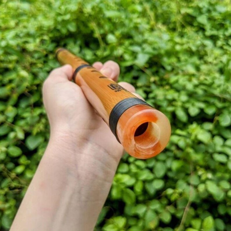 Chinese Bamboo Short Flute 6 Holes. Sound Standard to Match the Beat ...