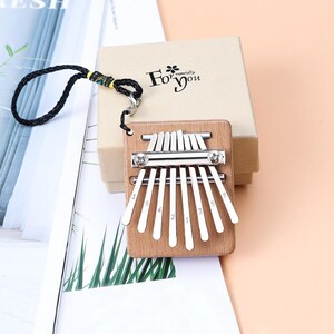 Mini 8 Keys Kalimba-beginners Finger Piano, Pocket Musical Instrument ...