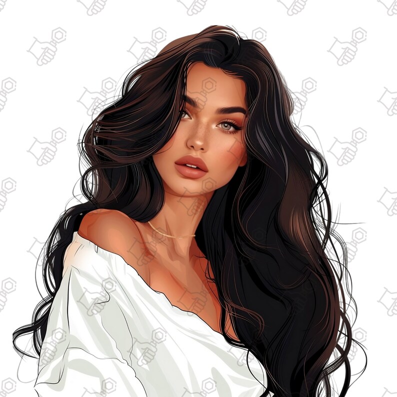 Fashion Girl Clipart, Woman Clipart, Fashion Girl PNG, Girl Clip Art ...