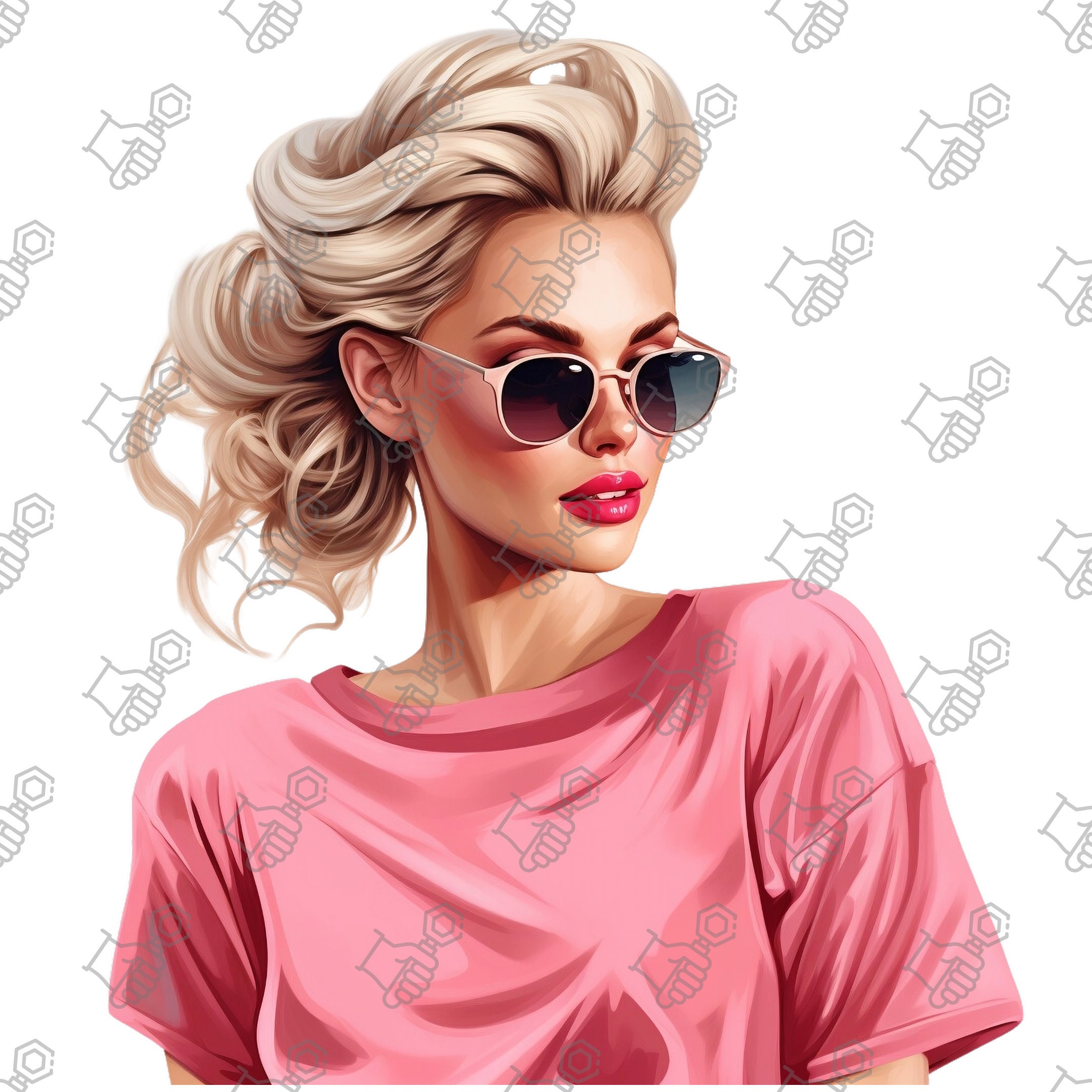 Fashion Girl Clipart, Fashion Woman Clipart, Fashion Clipart, Fashion ...