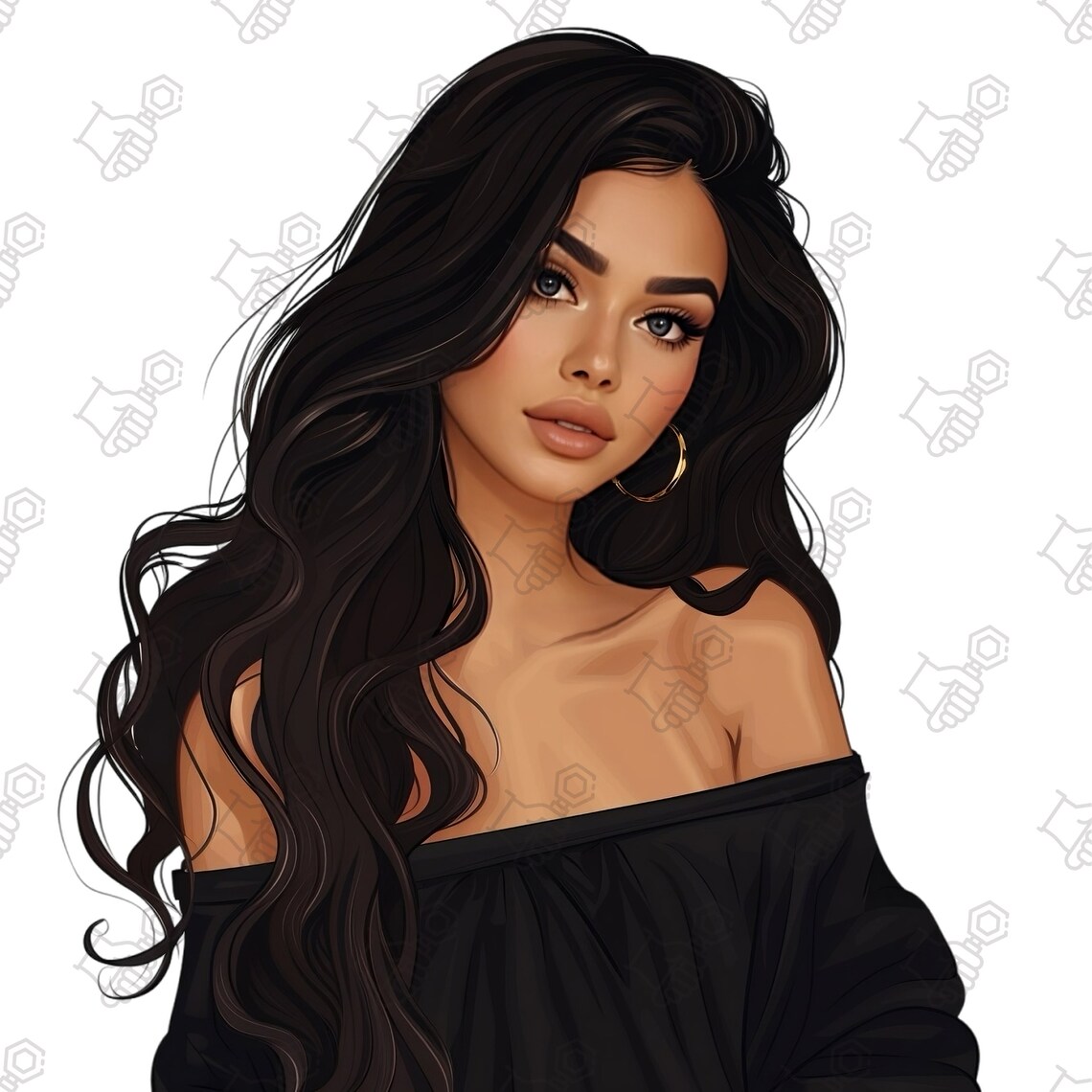 Fashion Girl Clipart, Woman Clipart, Fashion Girl PNG, Girl Clip Art ...