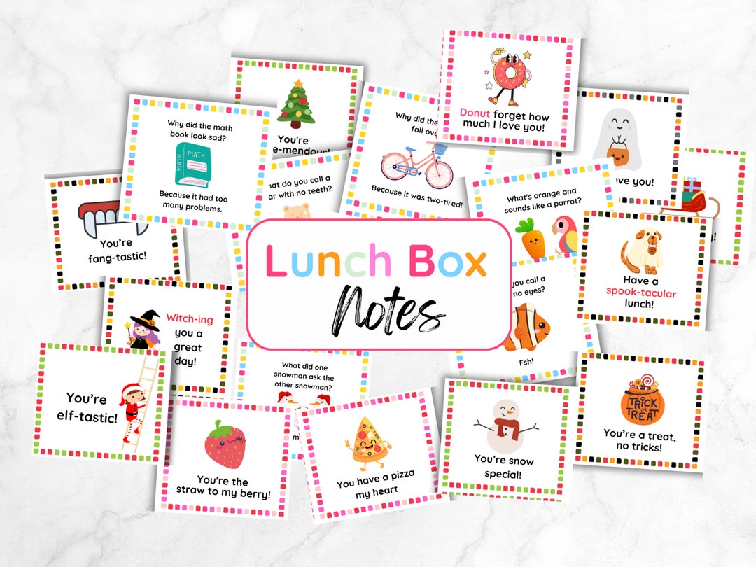 Lunch Box Jokes for Kids, Joke of the Day, Back to School Riddles ...