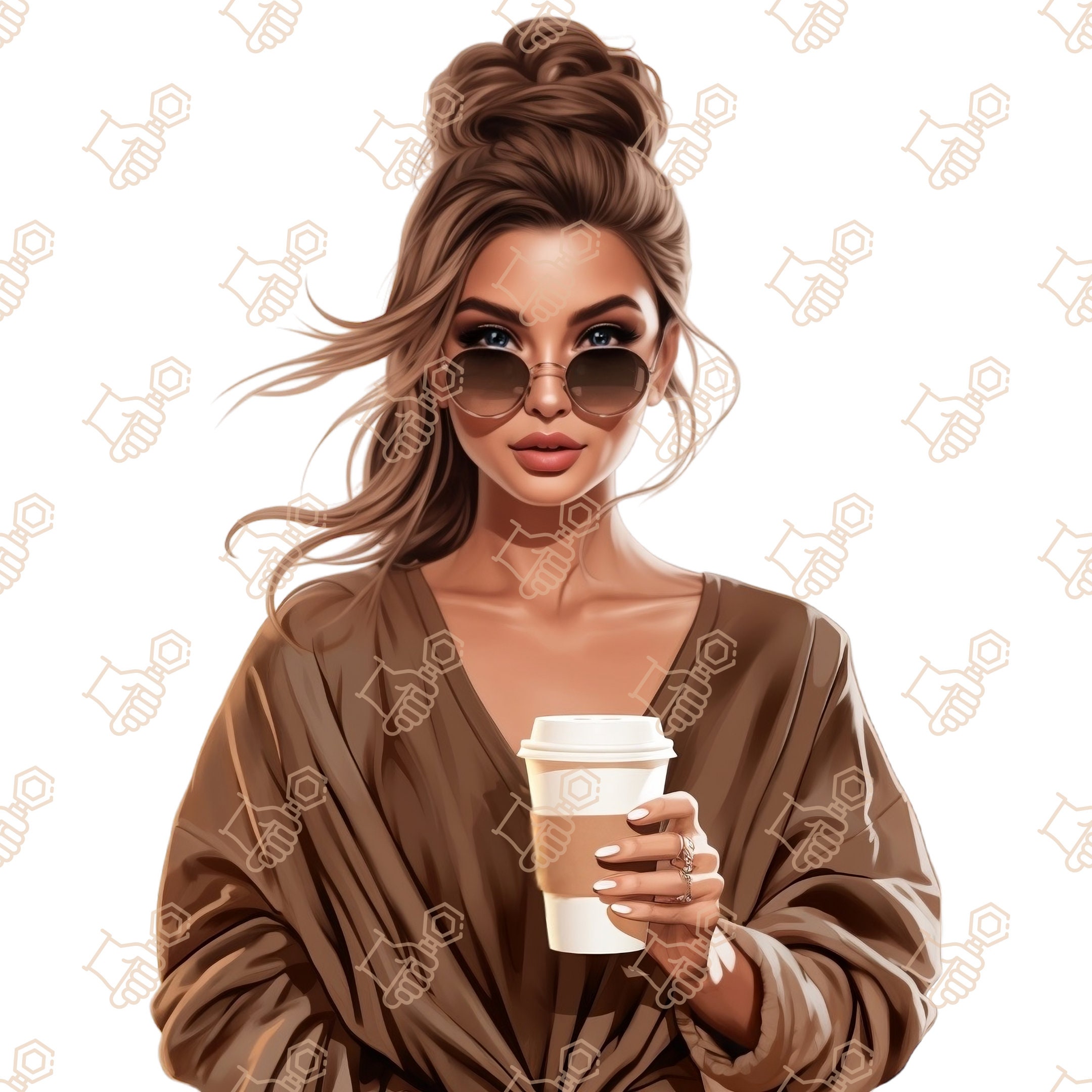 Fashion Girl Clipart Fashion Clipart Fashion Illustration Fashion Girl Illustration Girl