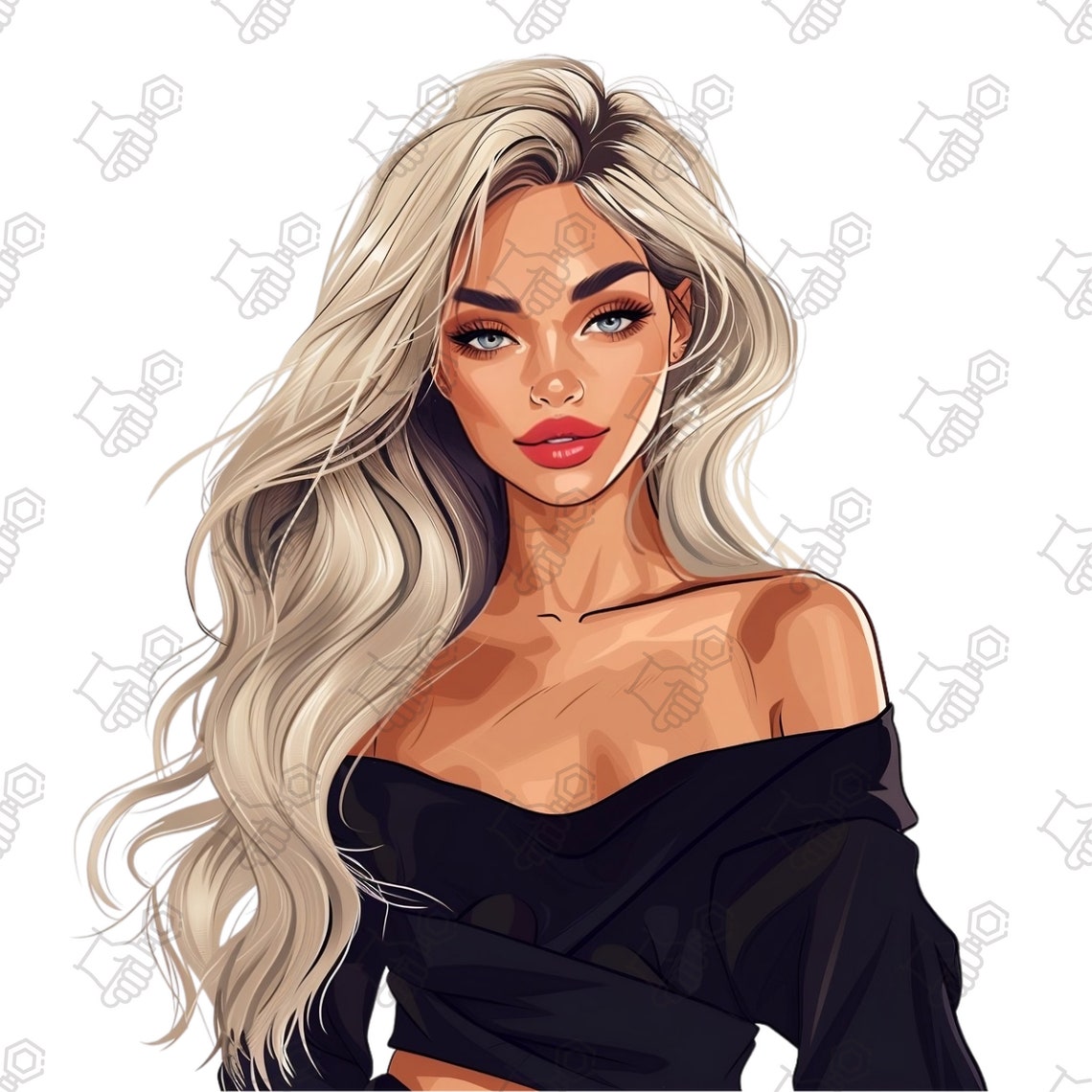 Fashion Girl Clipart, Woman Clipart, Fashion Girl PNG, Girl Clip Art ...