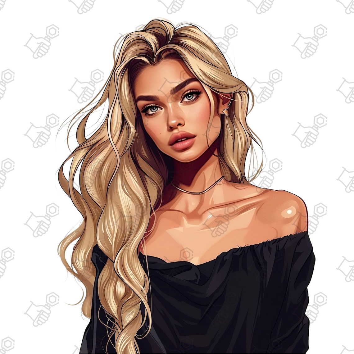 Fashion Girl Clipart, Woman Clipart, Fashion Girl PNG, Girl Clip Art ...