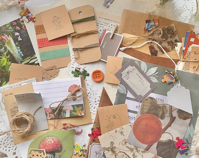 Cottage Core Journal Kit! - Etsy
