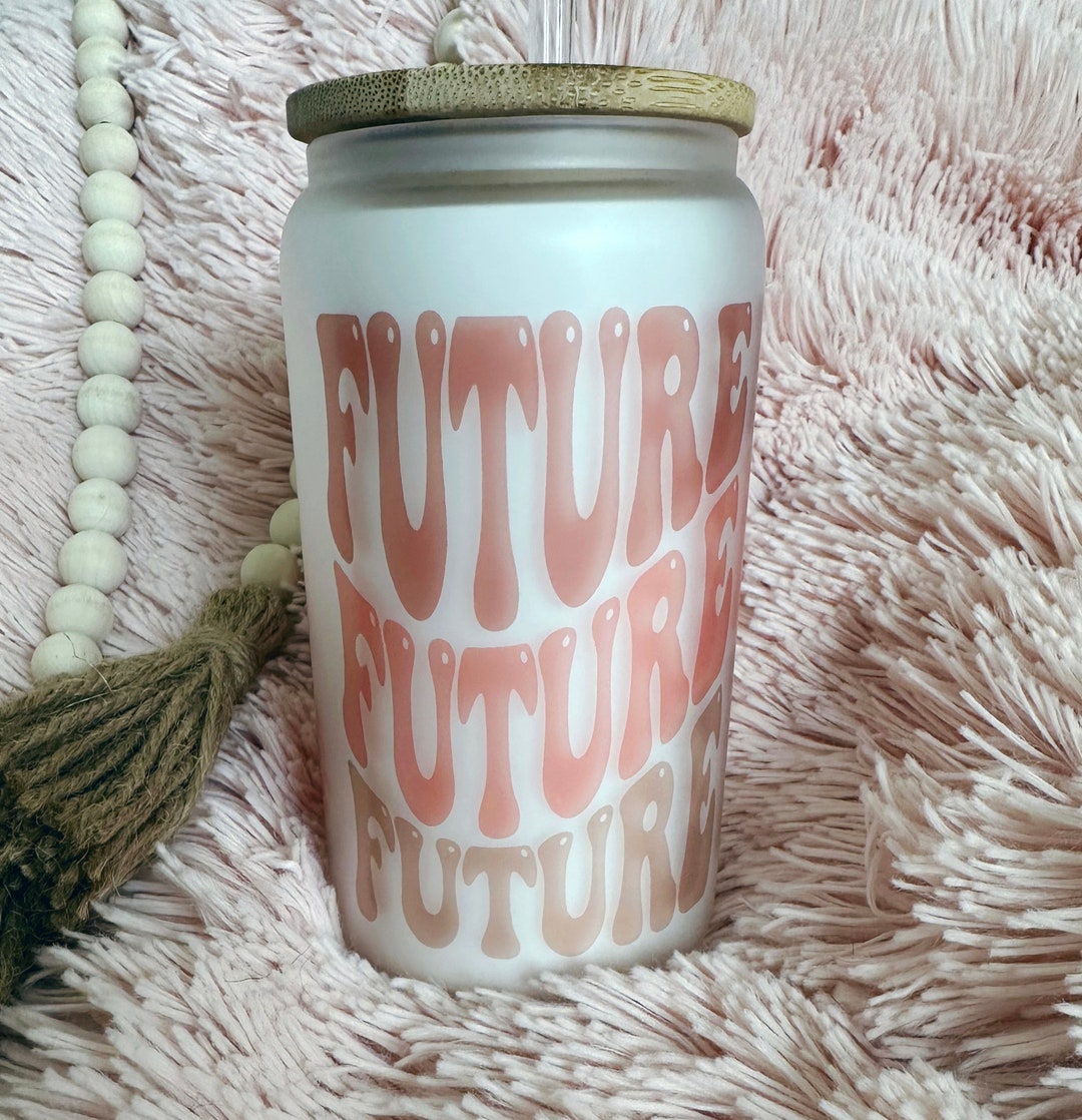 Future RN 16 Oz Frosted Glass Can - Etsy