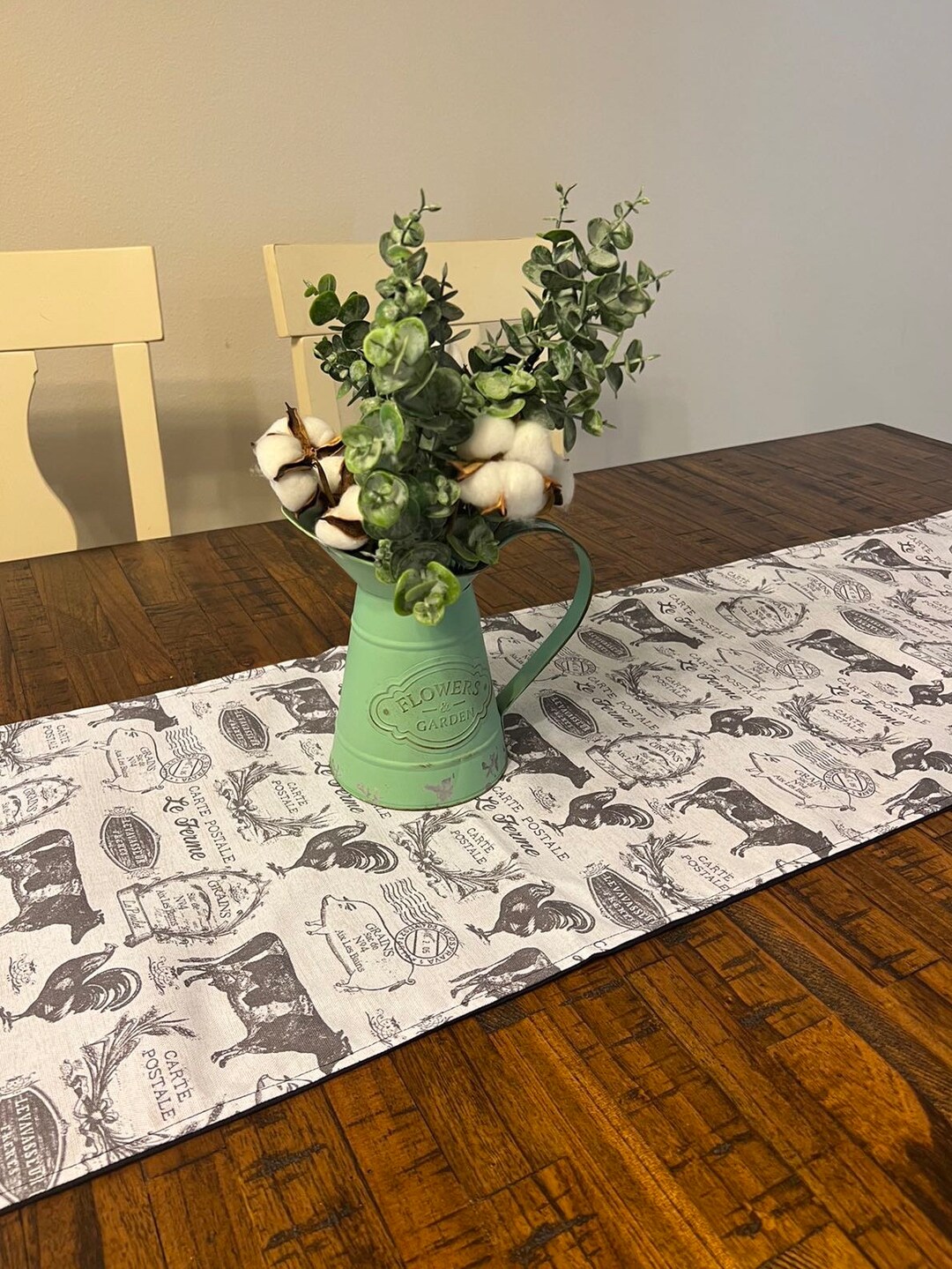 Farm Rustic Shabby Chic Table Runner - Etsy