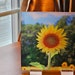 Sunflower Glass 7x7 Photo - Etsy