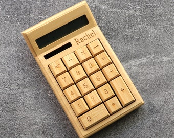 Wooden Calculator - Etsy