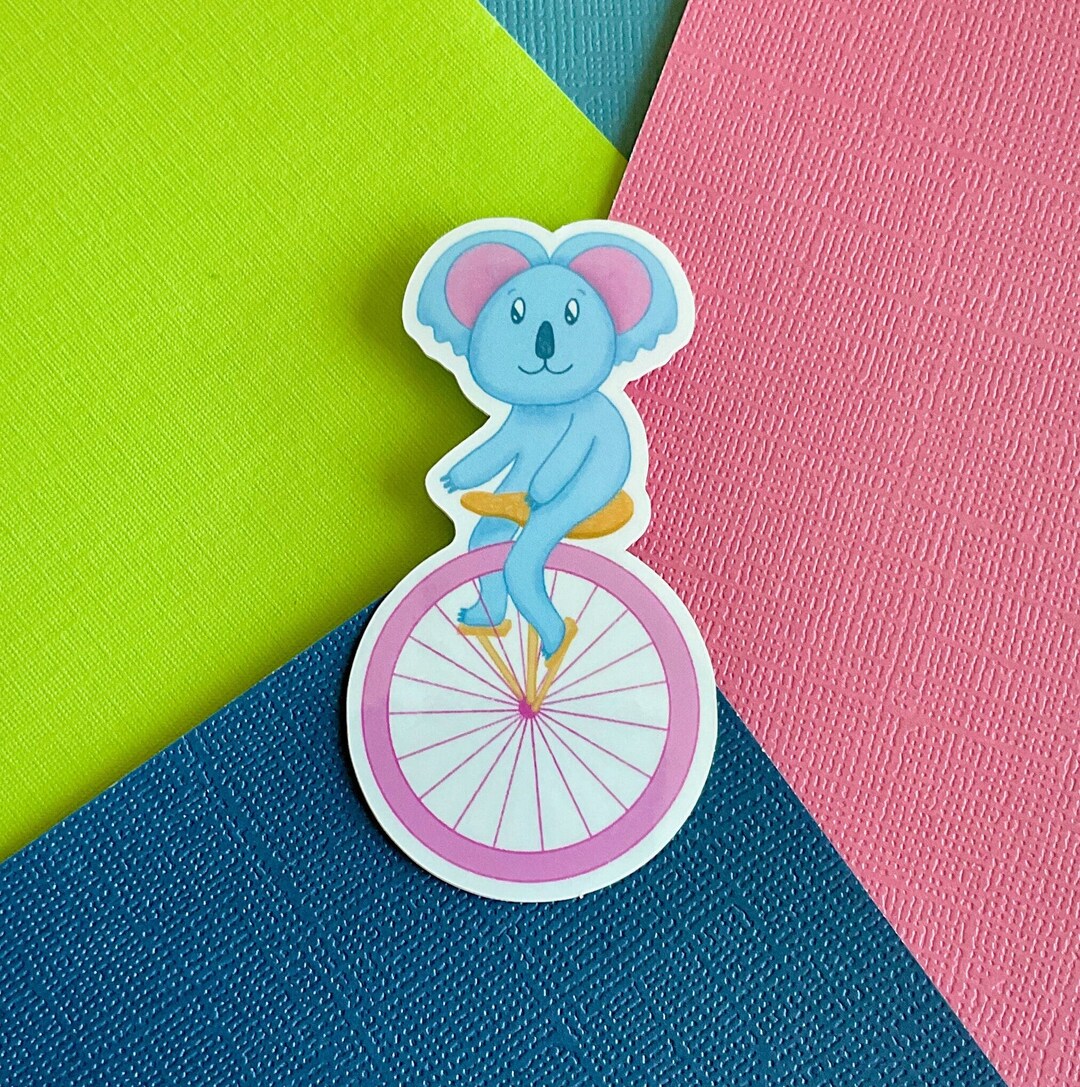 Kool Koala - Vinyl Waterproof Sticker - Etsy