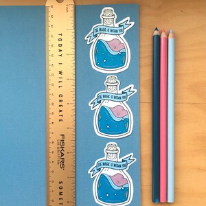 Magic Within Sticker - Illustrated Sticker - Melodrawma - Etsy
