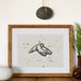 CUPID Linocut Print Eros With Bow & Arrow, God of Love, the Lovers ...