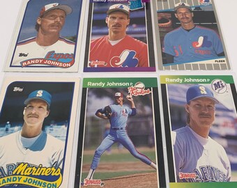 Baseball Cards Randy Johnson - Etsy
