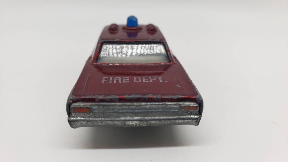 Hot Wheels Redline Fire Chief Cruiser Red Diecast Scale Miniature Model ...