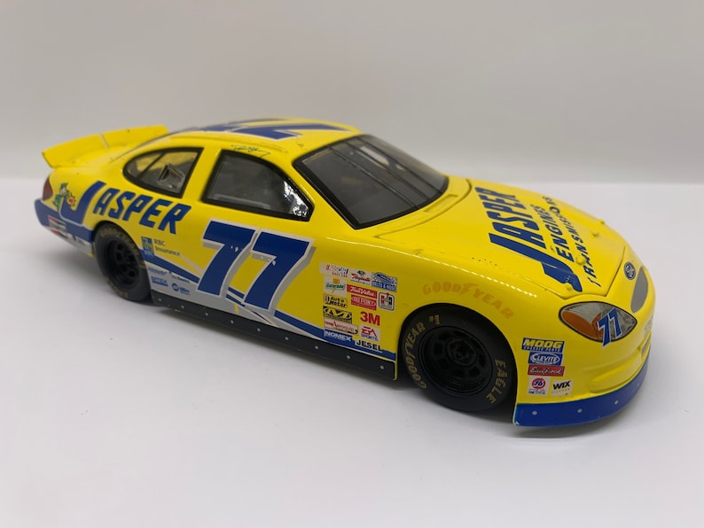 Jasper Ford Taurus Stock Car Yellow Racing Champions Collectable ...