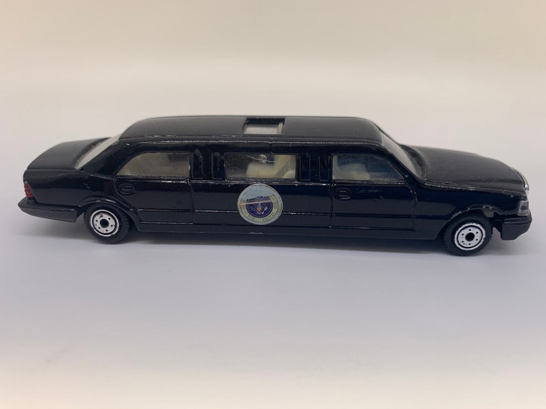 Presidential Limousine Black USA Miniature Collectable Scale Toy Car - Etsy