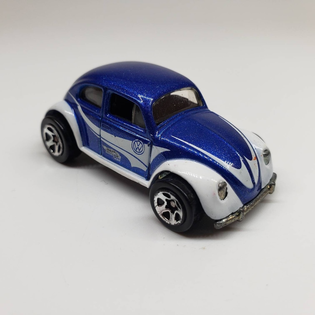 Hot Wheels VW Bug Blue Mystery Cars Volkswagen Beetle Collectible ...