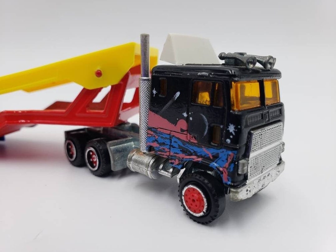 Majorette Ford CLT 9000 Semi Truck Black Super Movers 600 Perfect ...