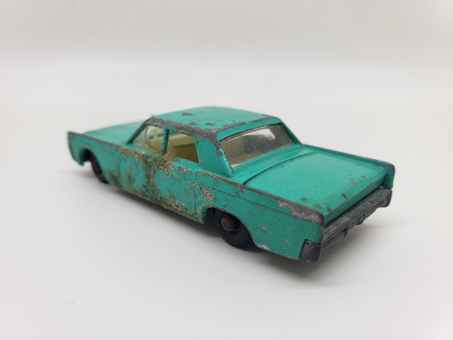 Matchbox 1967 Lincoln Continental Turquoise Vintage Lesney Collectable ...