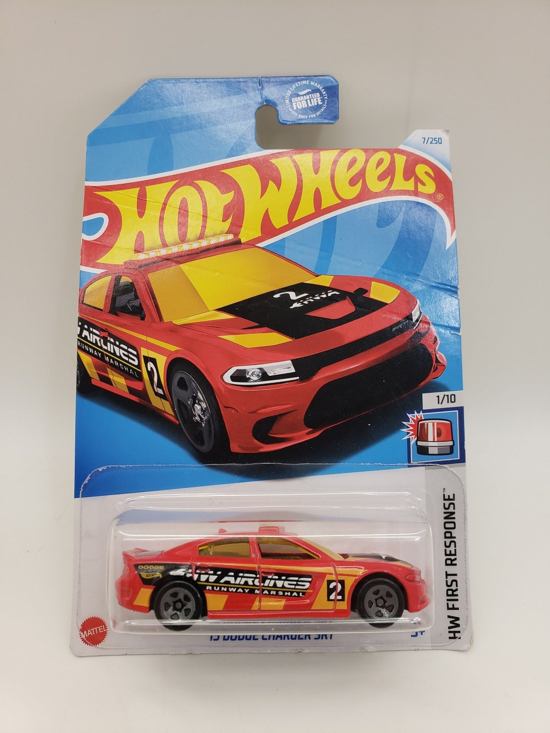 Hot Wheels Dodge Charger SRT Red HW First Response Perfect Birthday ...