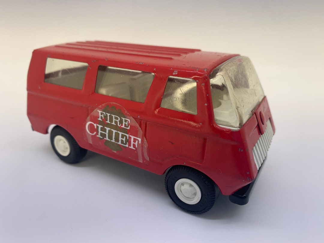 Vintage Tonka Fire Chief Van: 1970s Collectible Toy Car - Etsy