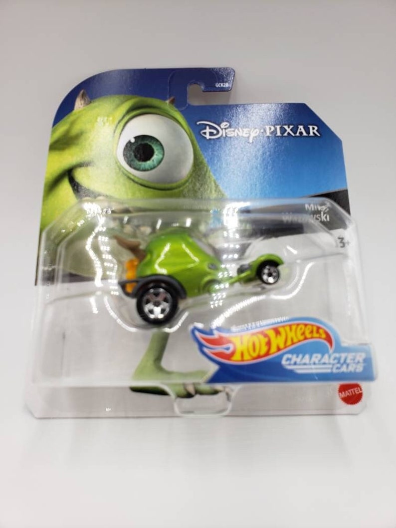 Hot Wheels Mike Wazowski Green Character Cars Perfect Birthday Gift ...