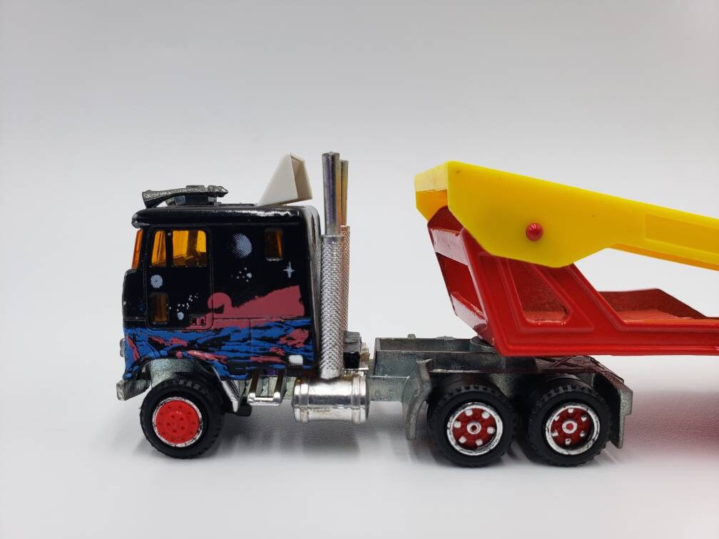 Majorette Ford CLT 9000 Semi Truck Black Super Movers 600 Perfect ...