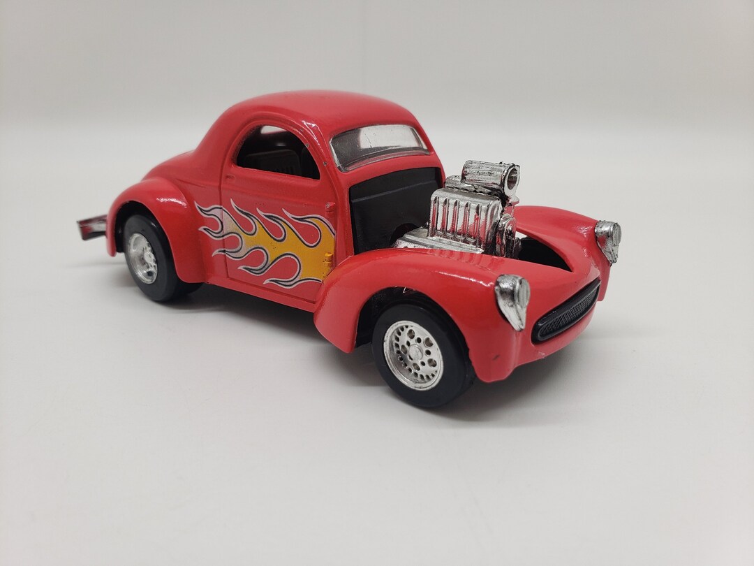 Majorette '41 Willys Coupe Red Hot Rods Perfect Birthday Gift Collectable Scale Toy Car - Etsy