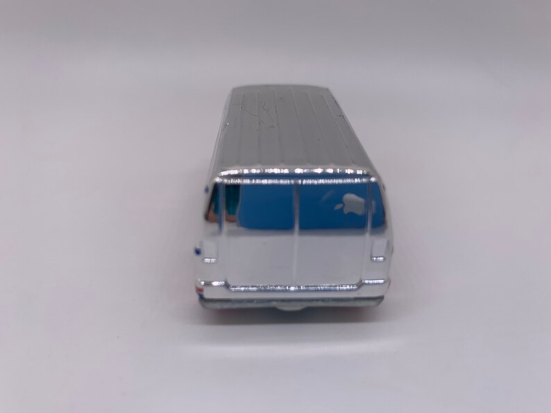 Hot Wheels Custom 77 Dodge Van Chrome Miniature Collectible Model Toy ...