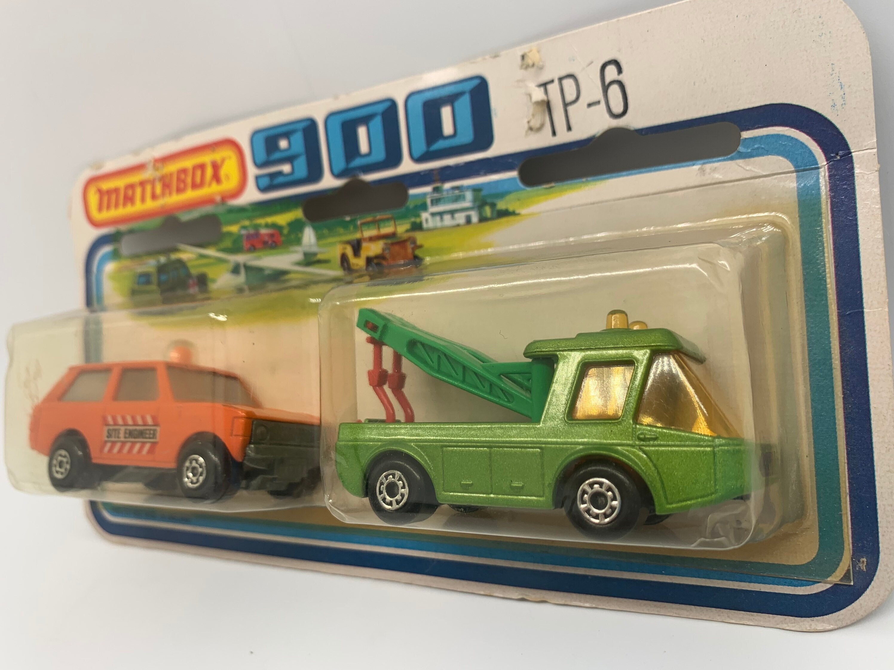 Matchbox Site Engineer Toe Joe Tow Truck Wrecker 900 TP-6 - Etsy