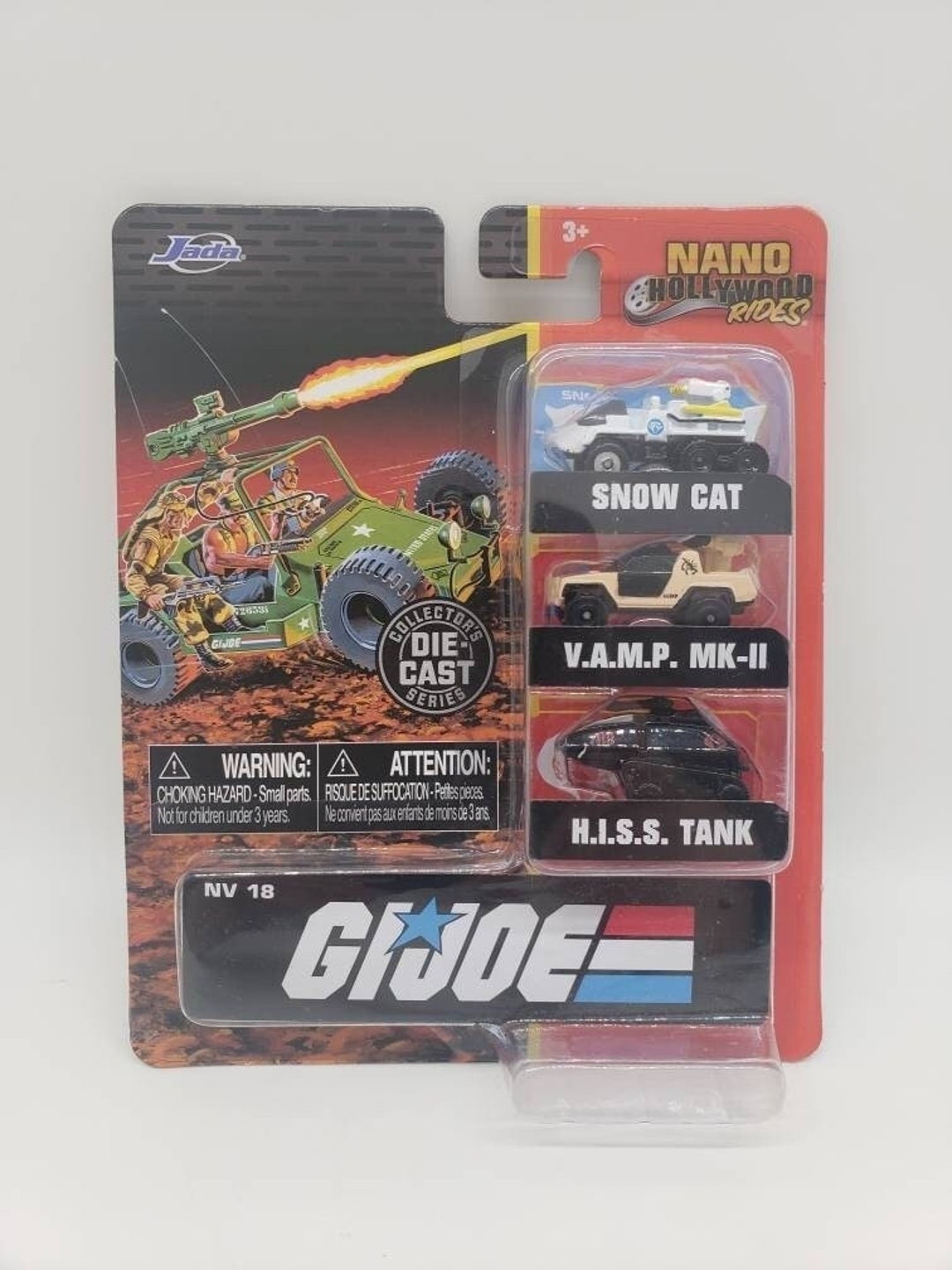 G.I.JOE Vehicles Hollywood Nano Rides Perfect Birthday Gift Jada ...