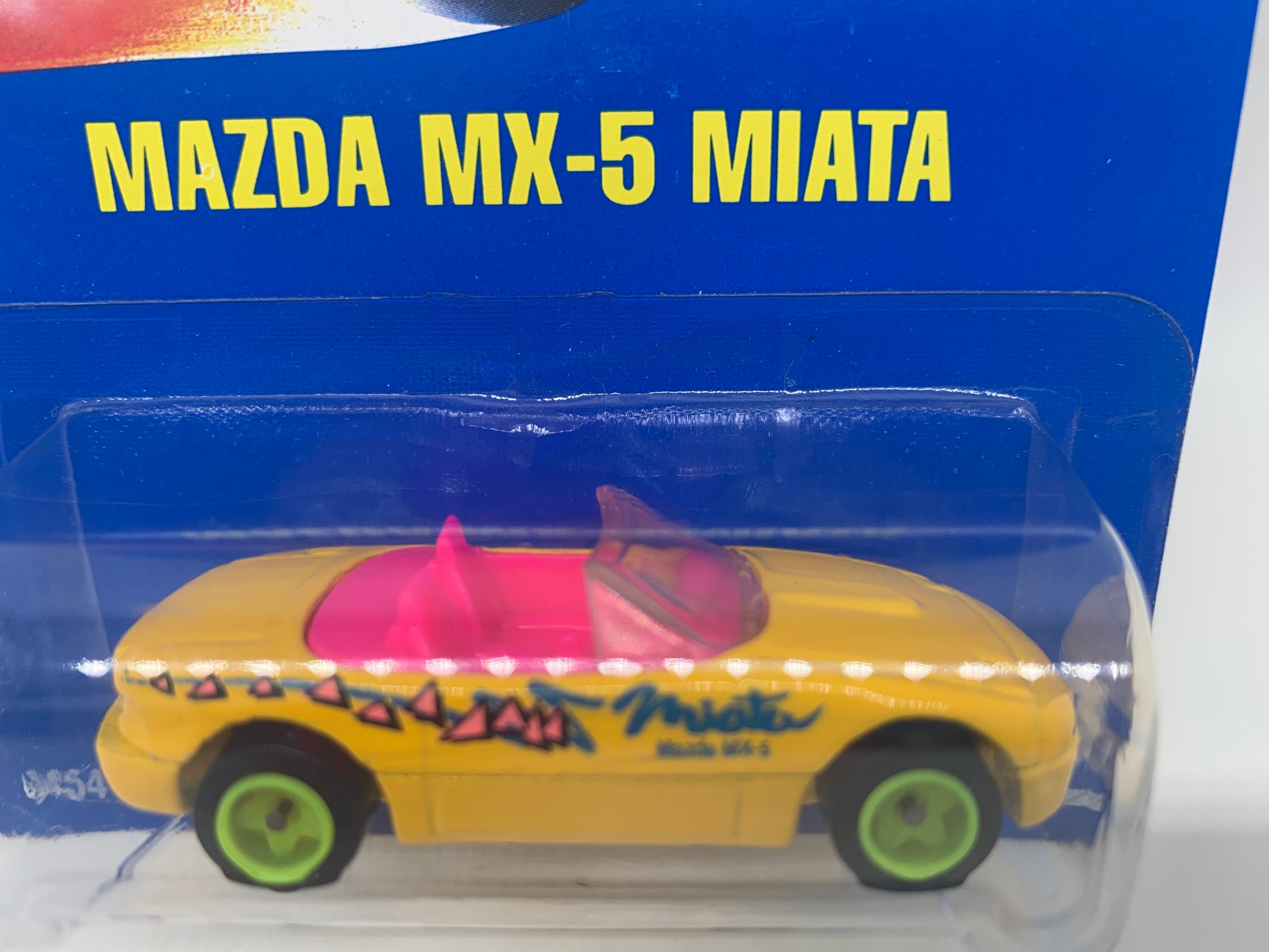Hot Wheels Mazda MX-5 Miata Yellow Collectable Miniature Scale - Etsy