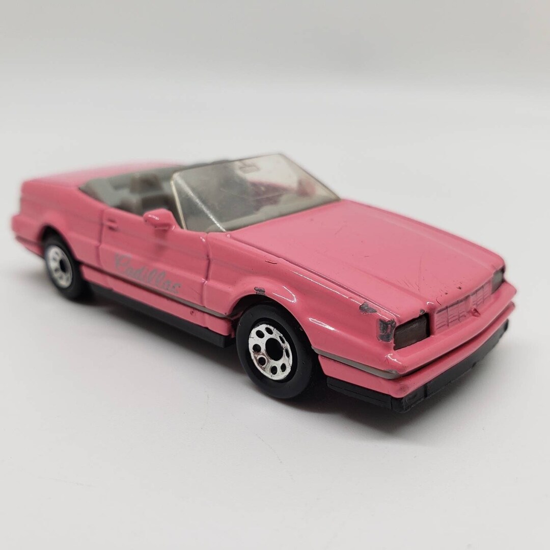 Vintage Matchbox Pink Cadillac Allante, 1989 Diecast Toy Car (1:60 ...