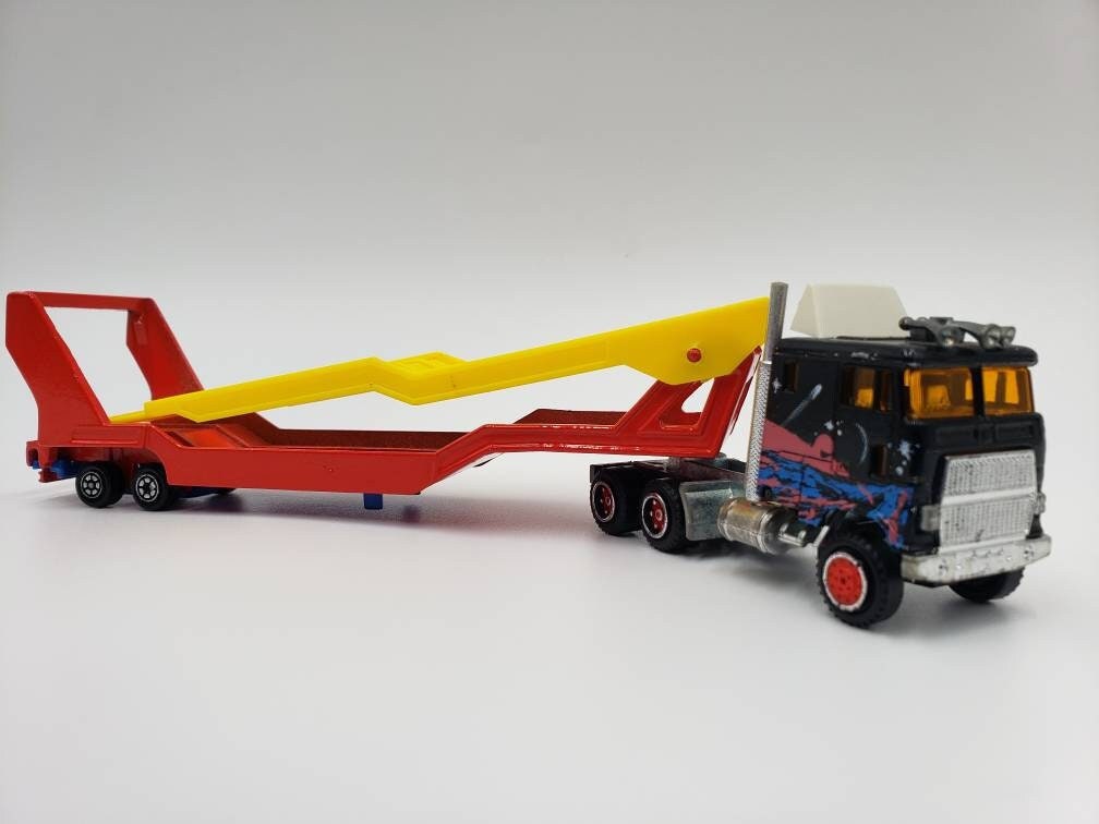 Majorette Ford CLT 9000 Semi Truck Black Super Movers 600 Perfect ...
