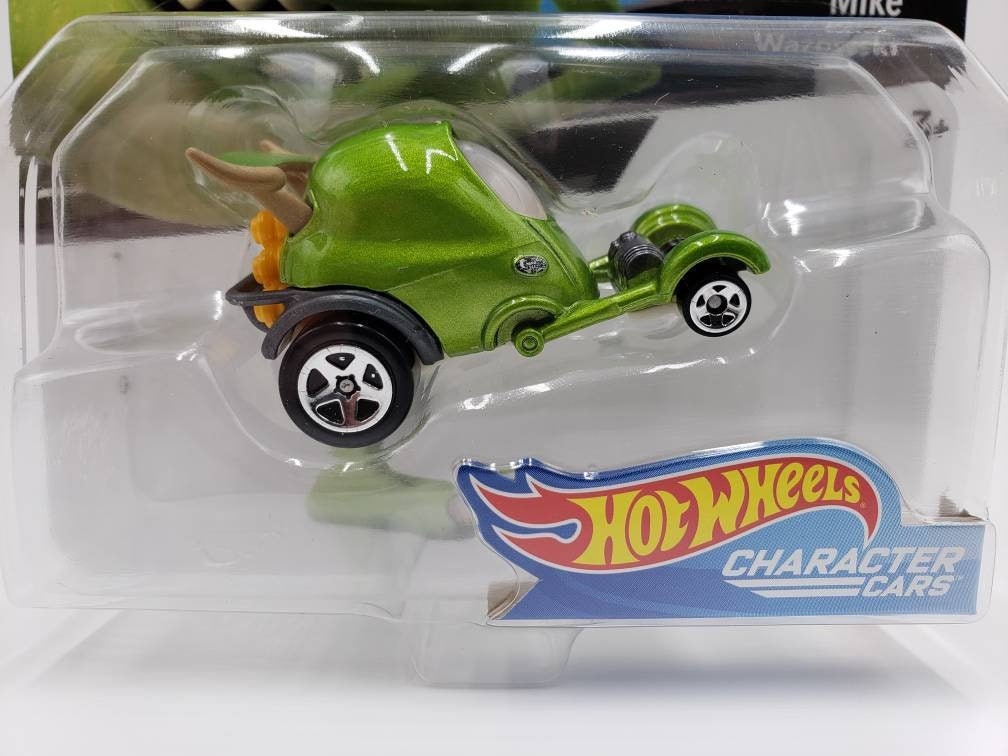 Hot Wheels Mike Wazowski Green Character Cars Perfect Birthday Gift ...