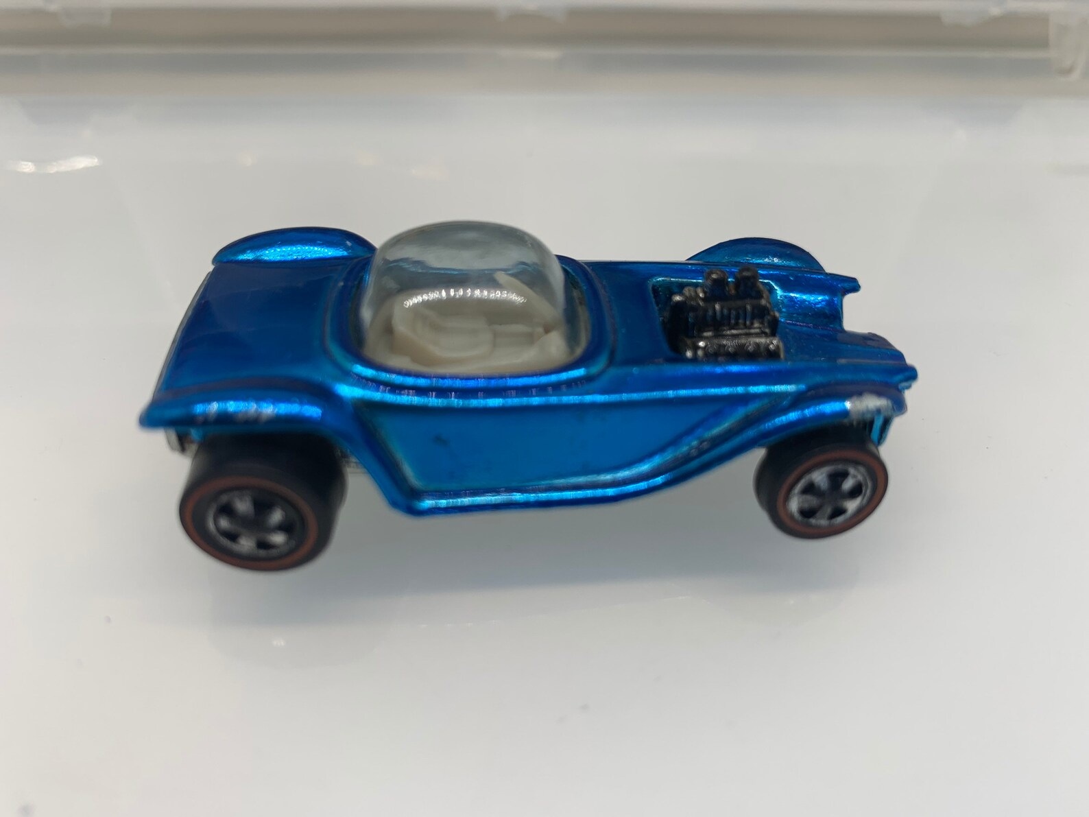 Redline Hot Wheels Beatnik Bandit Blue Miniature Scale Toy Car - Etsy