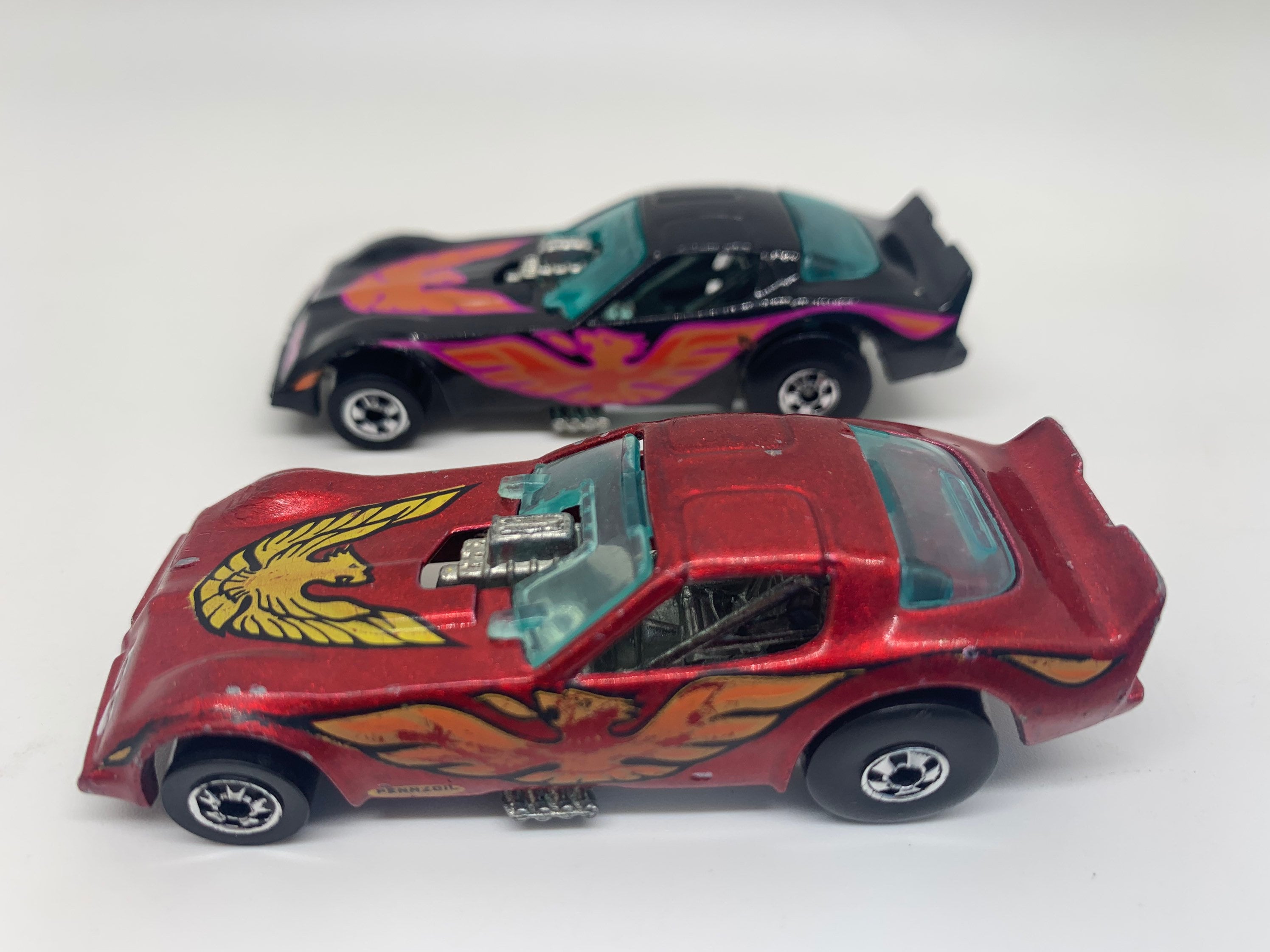 Hot Wheels Firebird Funny Car Red Mainline Black Kelloggs Perfect ...