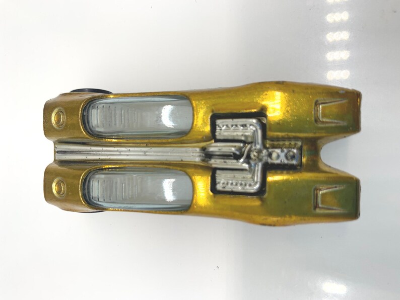 Vintage 1969 Redline Splittin Image Gold Miniature Scale Toy Car - Etsy