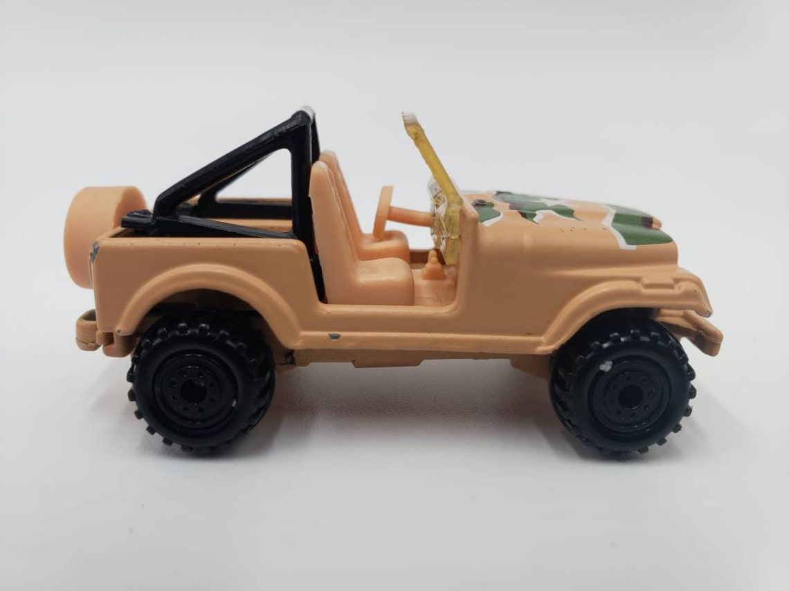 Hot Wheels '81 Military Jeep Tan and Camouflage | Etsy