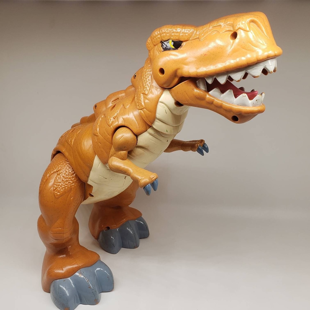 Tyrannosaurus Rex Toy Figure Fisher Price Collectible T-rex Model - Etsy