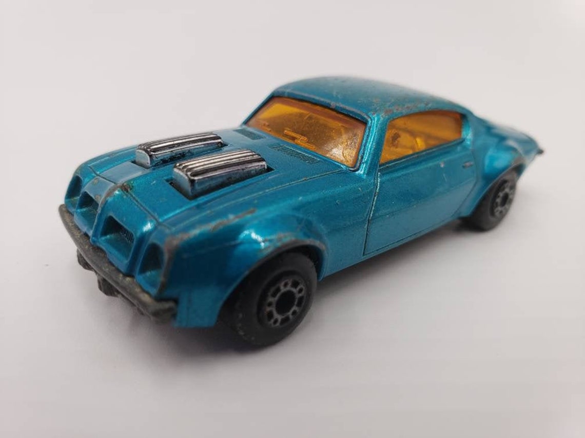 Matchbox Pontiac Firebird Metallic Blue | Etsy