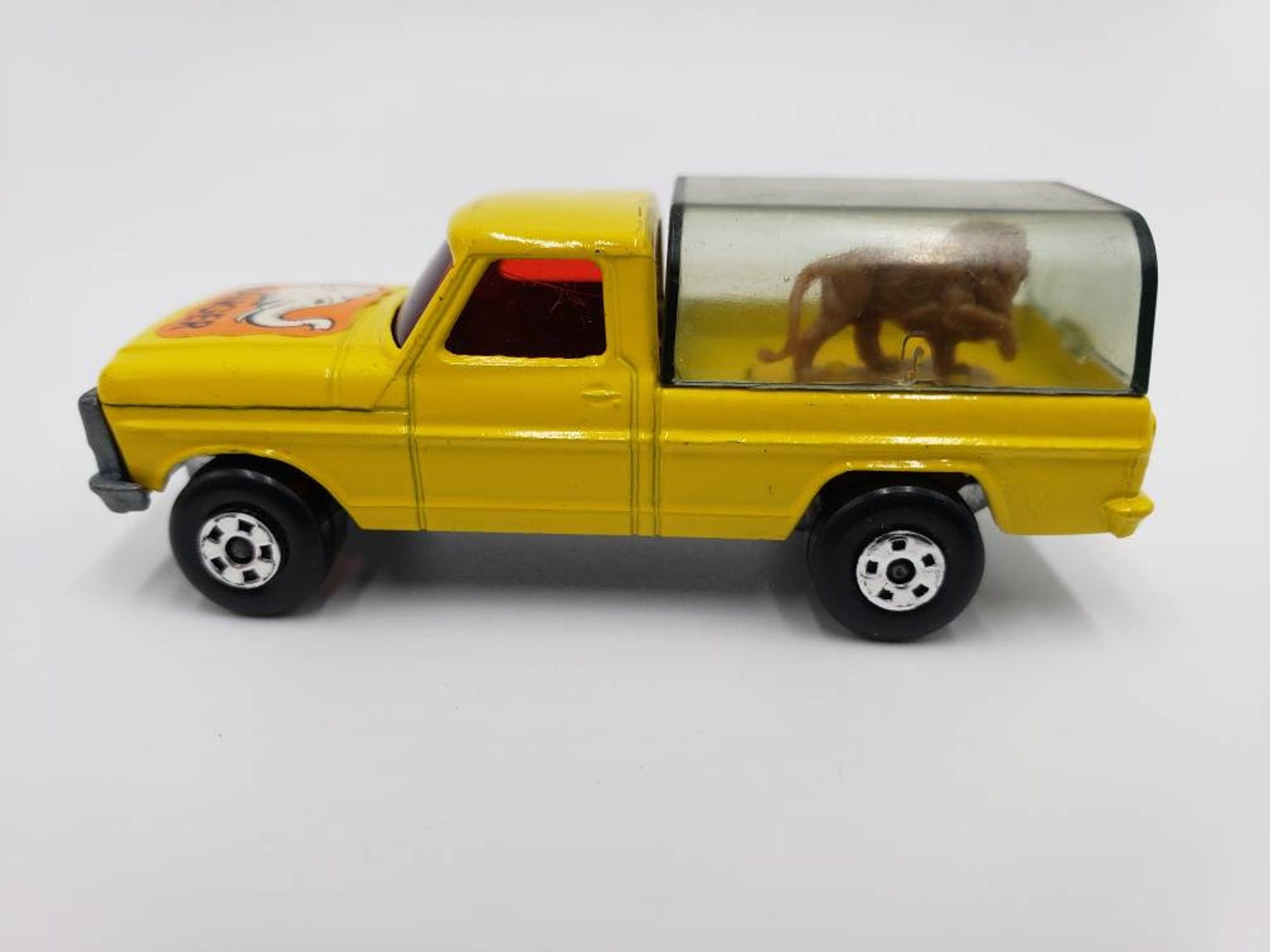 Matchbox Wildlife Truck Yellow Rolamatics - Etsy UK