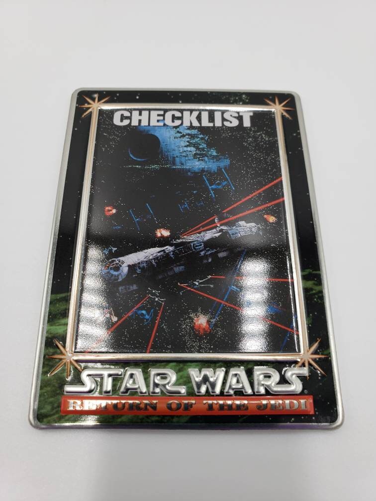 Metallic Impressions Star Wars Return of the Jedi Collectable Trading ...