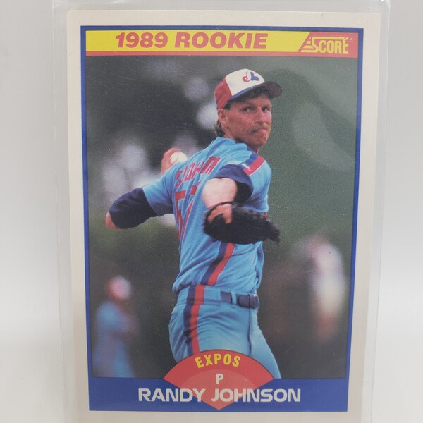 Baseball Cards Randy Johnson - Etsy