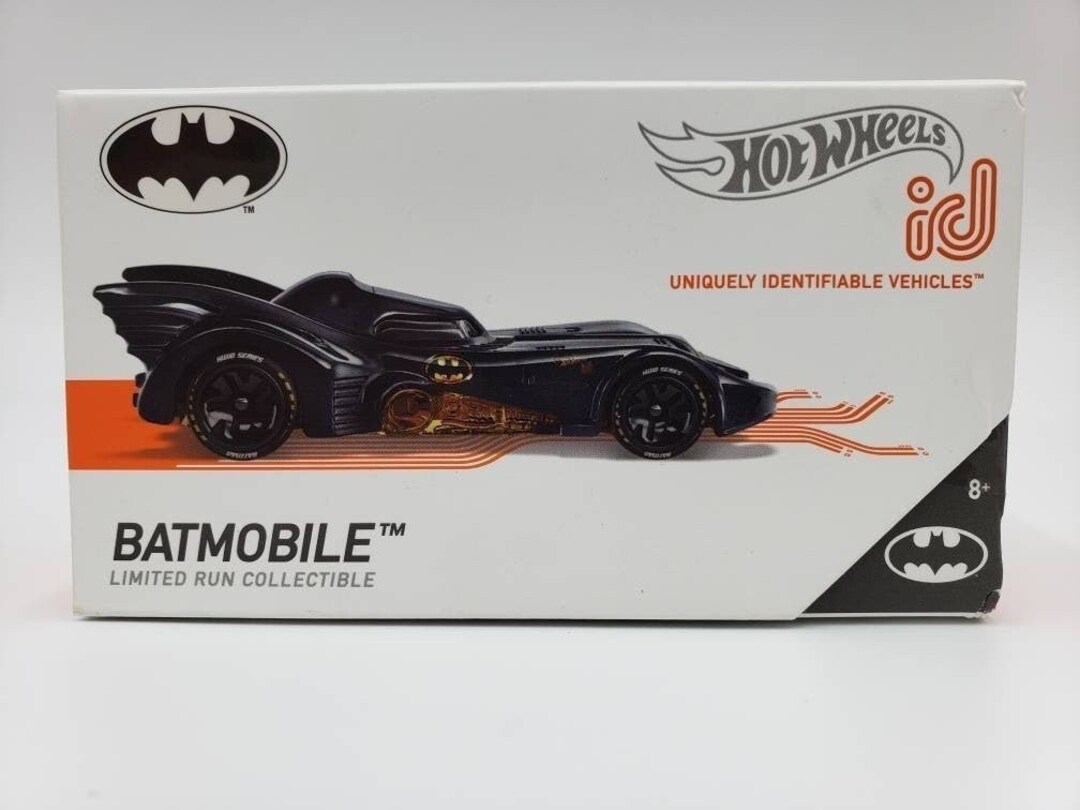Hot Wheels Id Batmobile Black Limited Run Series 1 Collectable ...