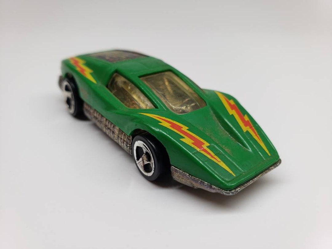 Hot Wheels Aeroflash Hot Wheels Silver Bullet Green Diecast - Etsy