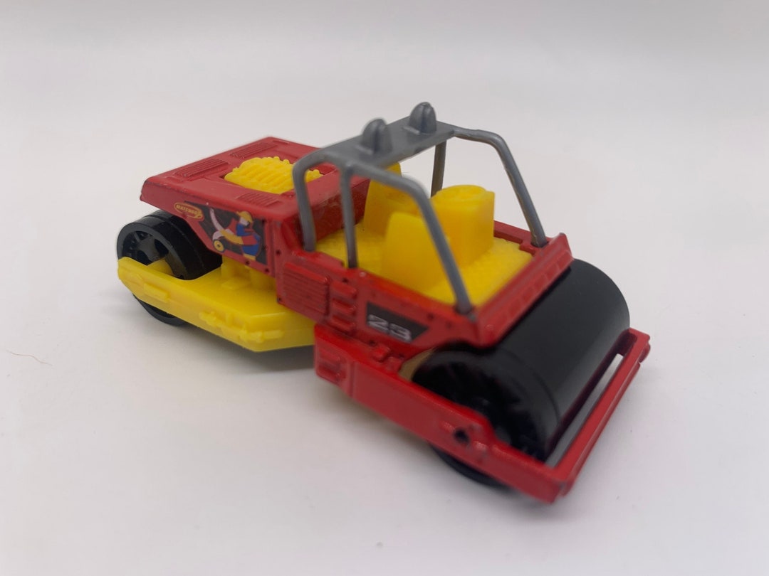Matchbox Road Roller Red Miniature Collectable Scale Toy Car - Etsy