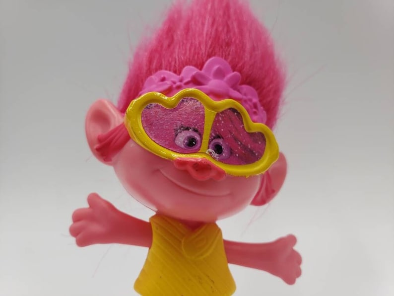 Princess Poppy Action Figure Pink Trolls World Tour Perfect Birthday ...